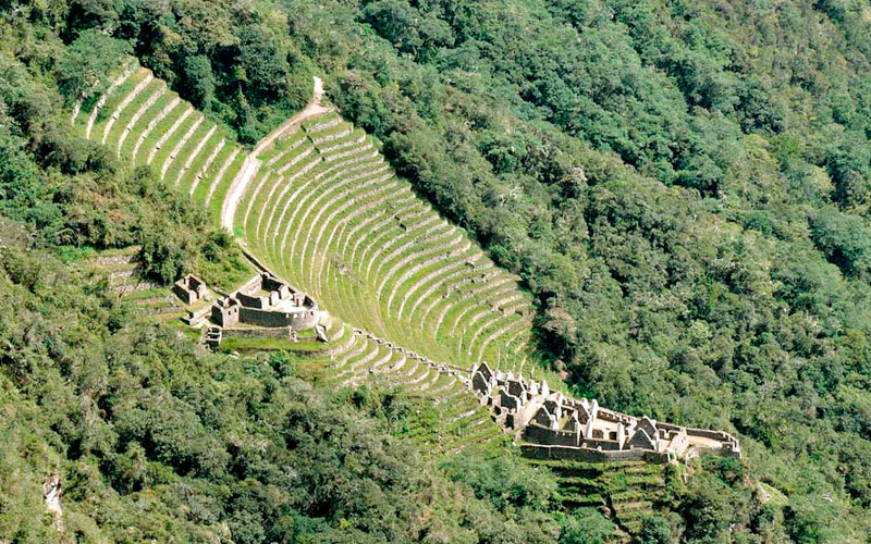 The Inca Ruins of Wiñay Wayna - Inca Trail Trek